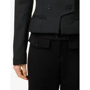 Gimaguas Christy Double-breasted Twill Jacket