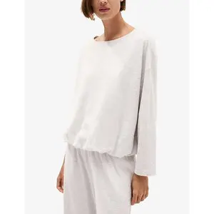 THE WHITE COMPANY Brushed Waffle Jersey Pyjama Set