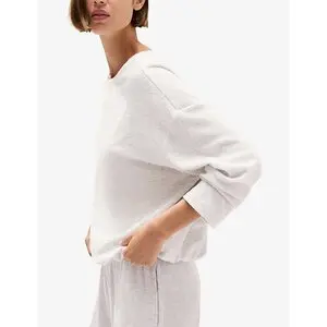 THE WHITE COMPANY Brushed Waffle Jersey Pyjama Set