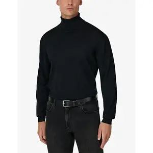 Boggi Milano Turtleneck Regular-fit Merino Wool Jumper