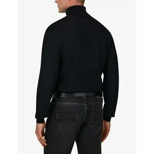 Boggi Milano Turtleneck Regular-fit Merino Wool Jumper