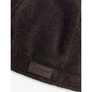 Barbour Barlow Wool-blend Flat Cap