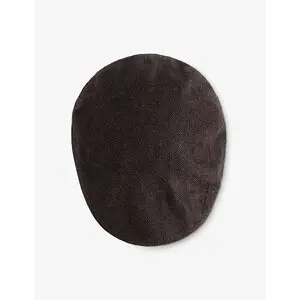 Barbour Barlow Wool-blend Flat Cap