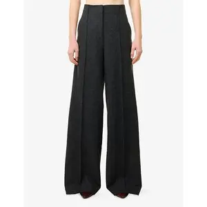 Paige Vicenza Tailored Wool-blend Trousers