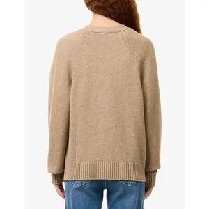 Paige Hikari V-neck Wool-blend Cardigan