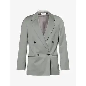 THE ROW Yani Double-breasted Wool Blazer - Light Tailorin