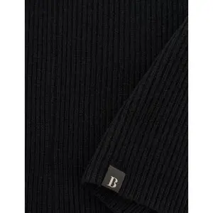Boggi Milano Logo-patch Merino Wool Neck Warmer