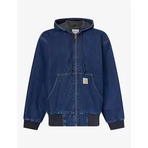 Carhartt Work In Progress Og Active Cotton Denim Jacket - Blue