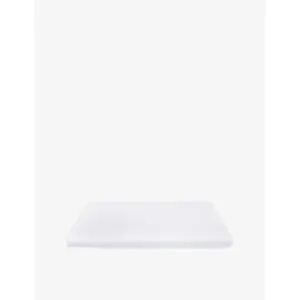 THE WHITE COMPANY Connaught Cotton And Silk Fitted Sheet - Chalk