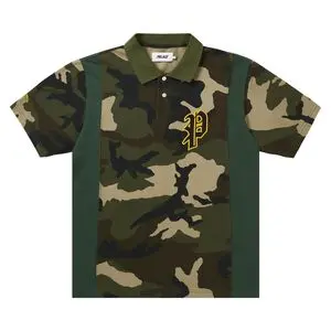 PALACE Legacy Polo 'woodland Camo