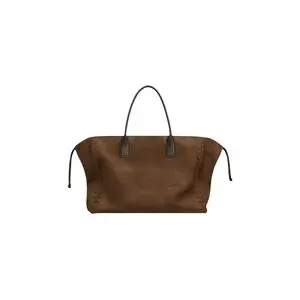 Bottega Veneta Large Zipped Cabat 'fondant - Brown