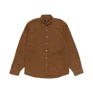 StÜssy Oxford Shirt Stripe - Brown