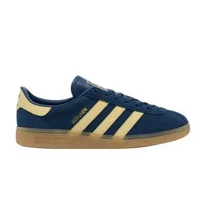 Adidas Wmns München 'night Marine Almost Yellow - Blue