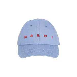 Marni Logo Cap 'iris - Blue