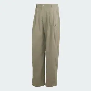 Adidas Triple Pleated Pants - Silver Pebble