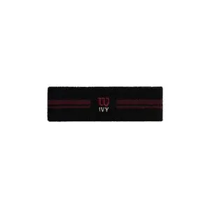 Kith Ivy For Wilson Terry Stripe Headband - Black