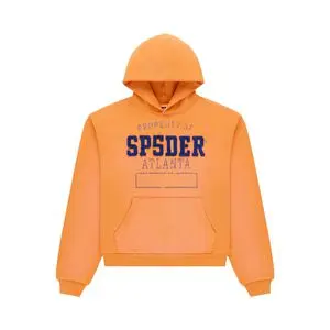SP5DER Issue 404 Hoodie 'tree Poppy - Orange