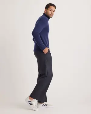 Quince Mongolian Spring Cashmere Turtleneck Sweater