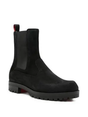 CHRISTIAN LOUBOUTIN Cavernos Leather Boots - Multicolor