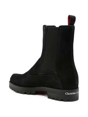 CHRISTIAN LOUBOUTIN Cavernos Leather Boots - Multicolor