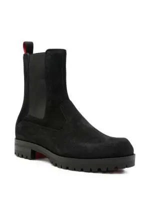 CHRISTIAN LOUBOUTIN Cavernos Leather Boots - Multicolor