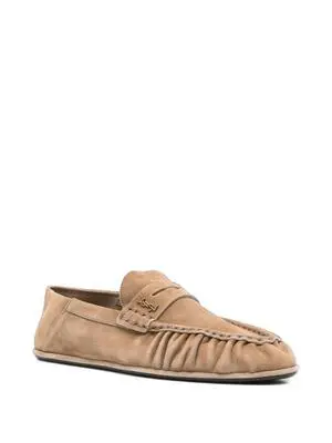 Saint Laurent Le Loafer Leather Loafers - Multicolor