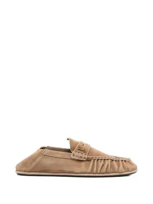 Saint Laurent Le Loafer Leather Loafers - Multicolor