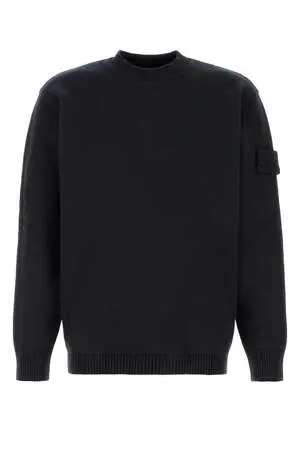 Stone Island Midnight Stretch Cotton Sweater - Blue