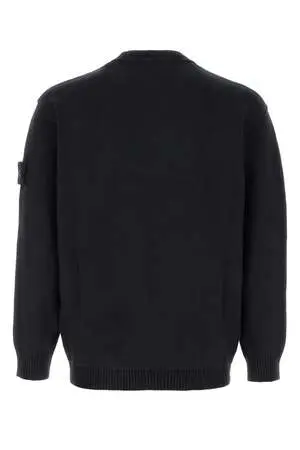 Stone Island Midnight Stretch Cotton Sweater - Blue