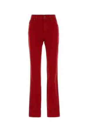 Chloé Denim Jeans - Red