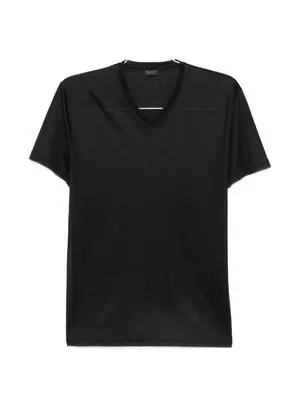 Gucci Silk V-necked T-shirt - Multicolor