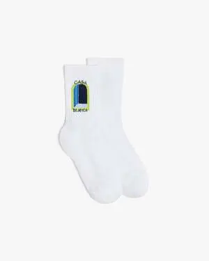 Casablanca Arch Socks For - Whiteblue