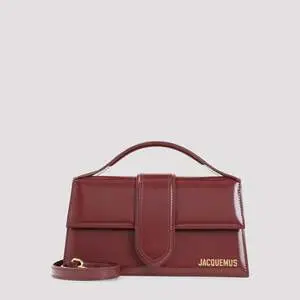 Jacquemus Le Grand Bambino Mini Patent Calf Leather Shoulder Bag
