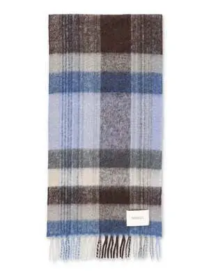 SESSUN Plaid Alpaca Blend Scarf