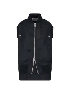 Sacai Sleeveless Padded Bomber Vest