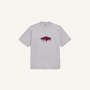 Balenciaga Medium Fit T-shirt - Heathrgrey