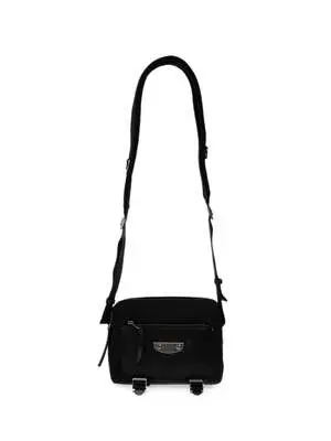 Balenciaga Sleek Crossbody Mini Handbag - Black