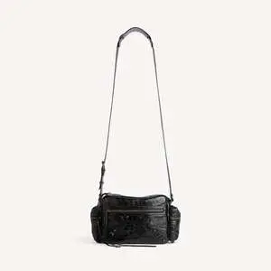 Balenciaga Le City Camera Crossbody Handbag - Black