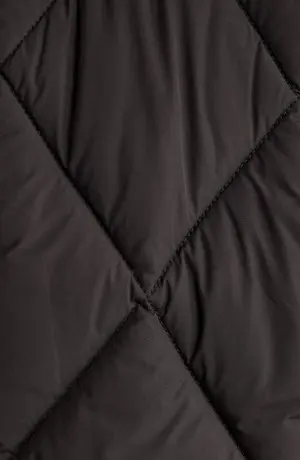 Bernardo Sleeping Bag Quilted Coat - Black