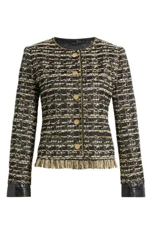Kobi Halperin Jordan Tweed Jacket - Black Multi