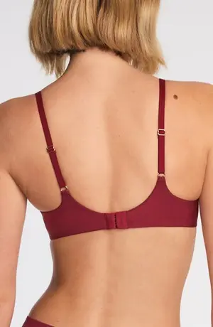 Wacoal Baseline Wireless T-shirt Bra - Cabernet
