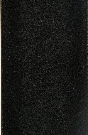 Nordstrom Cassidy Covered Buckle Suede Belt - Black