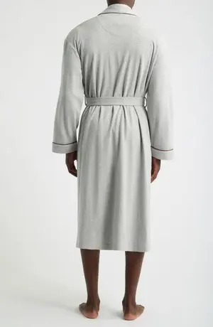 Majestic International Frosted Herringbone Shawl Robe