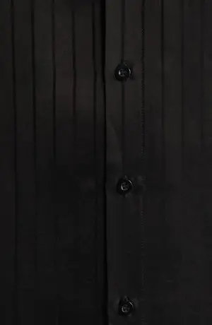 KROST Relaxed Fit Button-up Pile Stripe Shirt