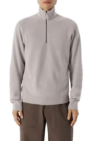 Veilance Conic Wool Half Zip Pullover - Silkstone
