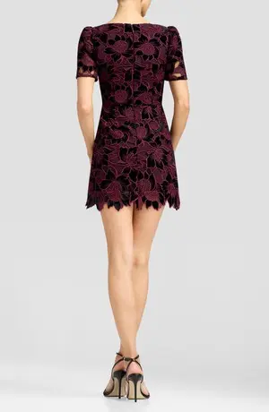 Dress The Population Clarke Floral Lace Minidress