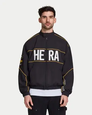 HERA Funnel Neck Racing Track Jacket
