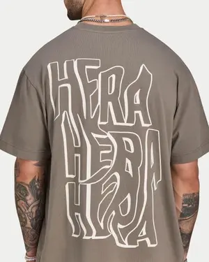 HERA Grafitti Short Sleeve Oversized T-shirt
