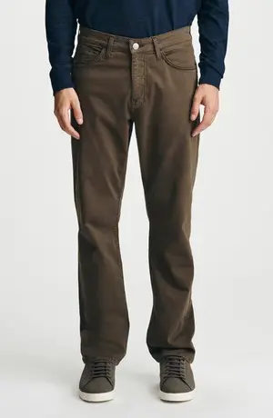 MAVI Zach Regular Rise Straight Leg Jeans - Shadow Twill