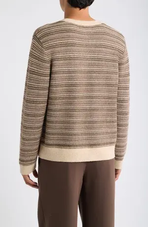 CORRIDOR Stripe Crewneck Sweater